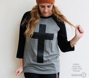 God first Risen Apparel Christian Baseball T-Shirt